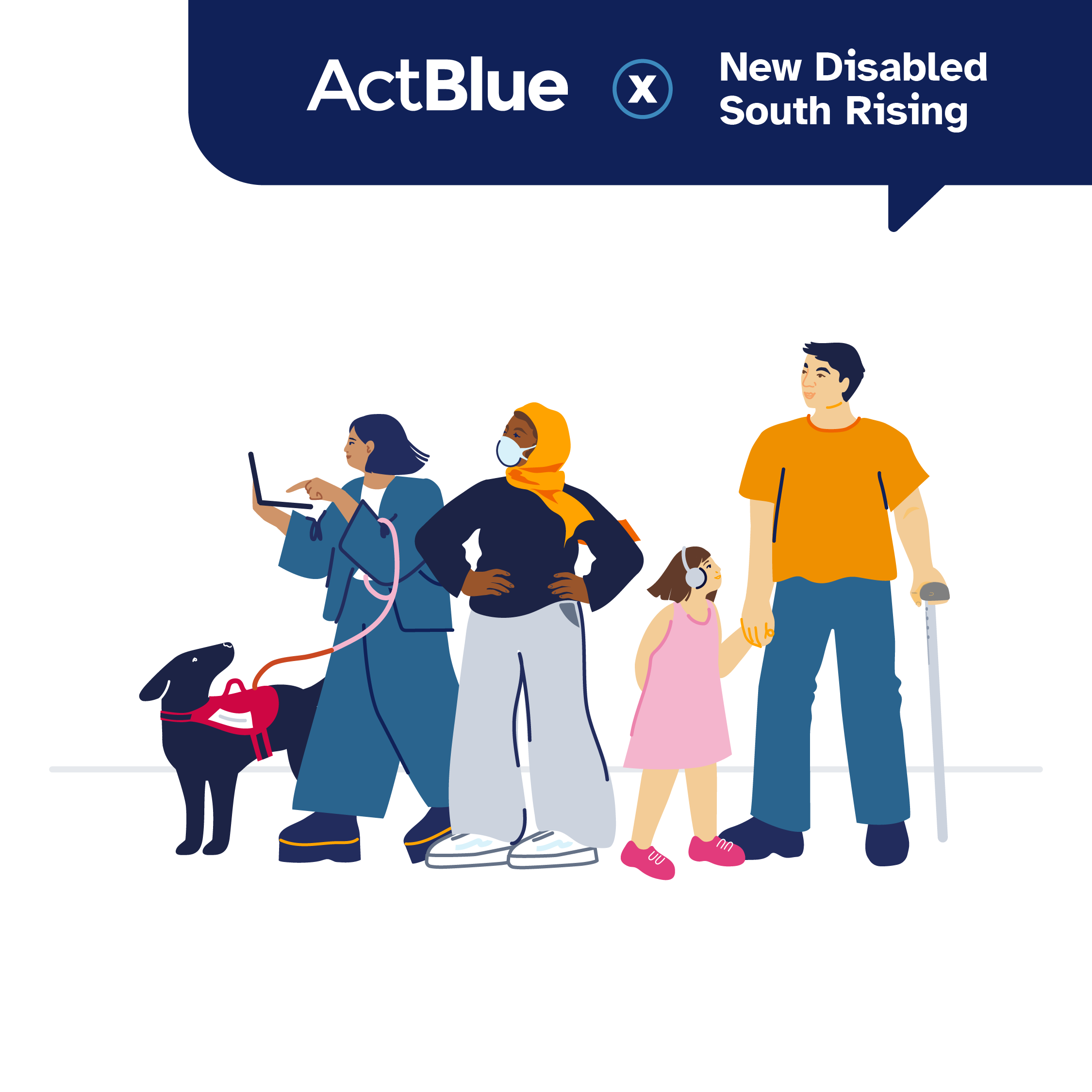 Disability Pride Month Q&A with New Disabled South Rising! - ActBlue
