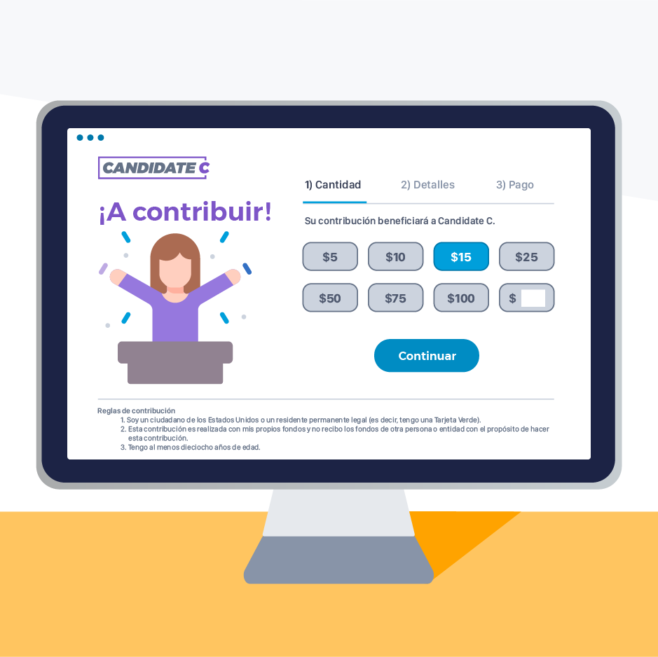 Introducing Spanish contribution forms! - ActBlue